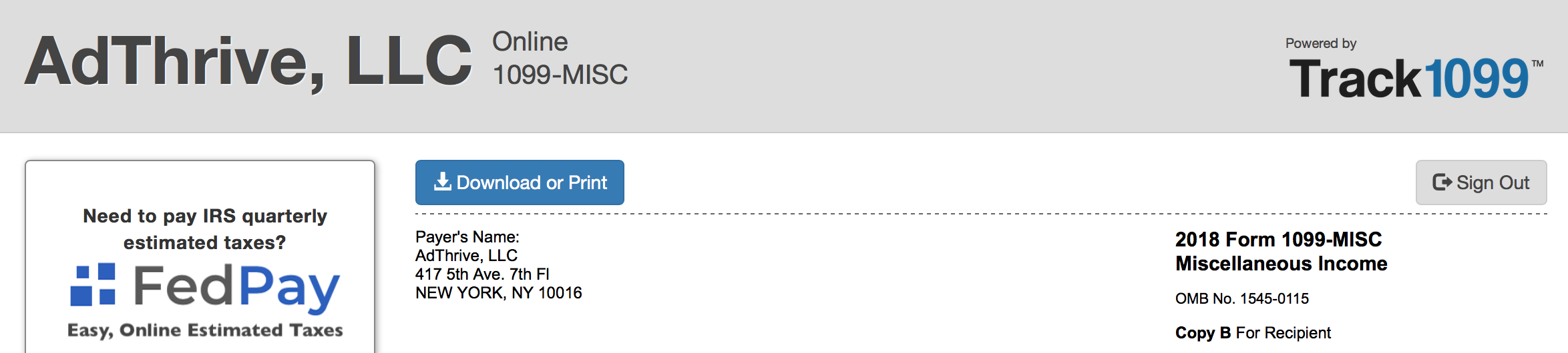 How can I access my 1099? – Raptive Support